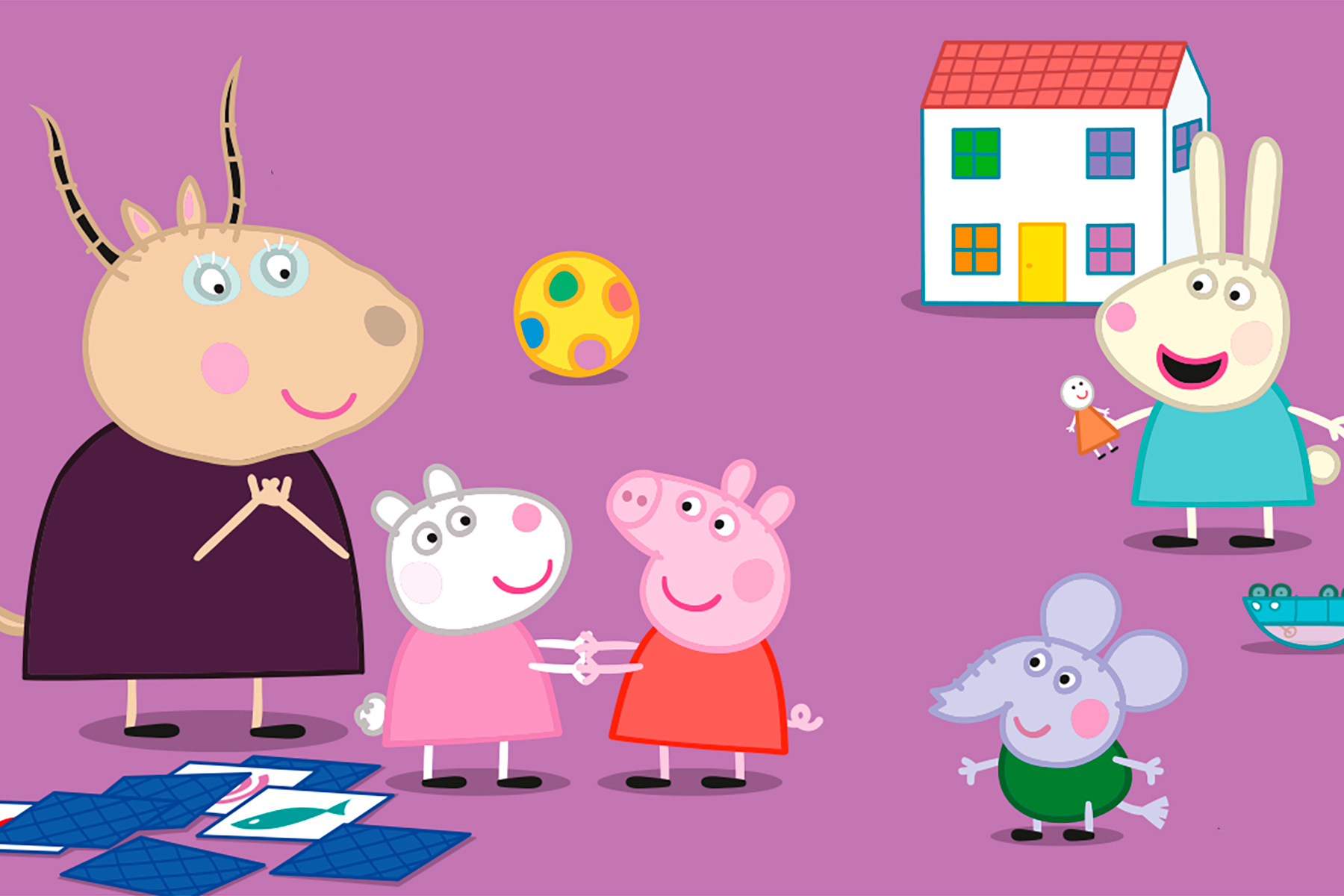 Draw a picture of your best friend on this Peppa Pig activity sheet